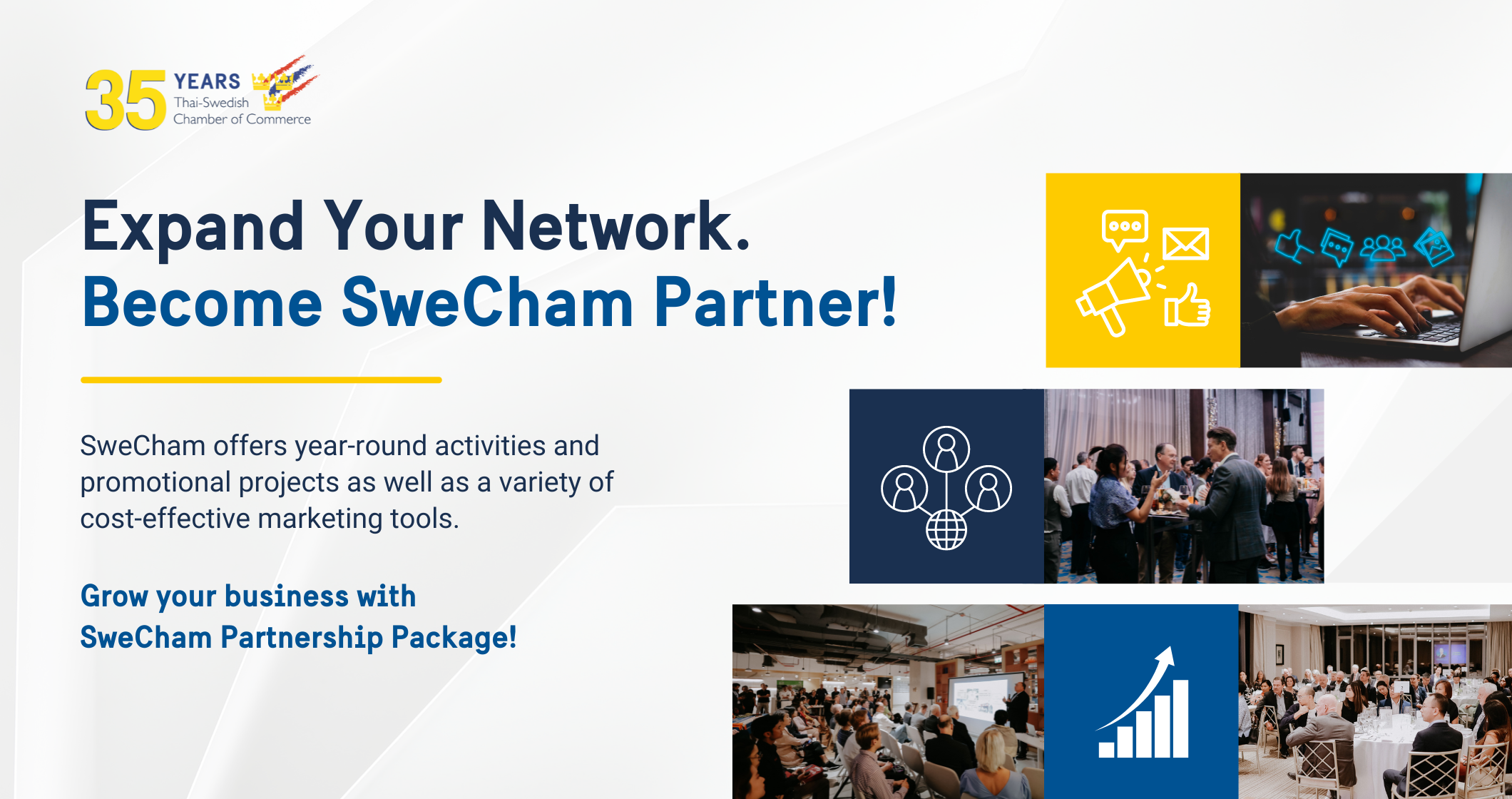 Gain Long-Term Exposure and Network Growth: Partner with SweCham